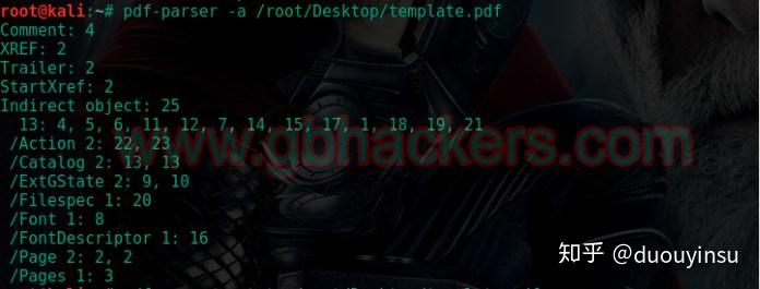 用PDF-Parser工具分析恶意PDF文件 - 知乎