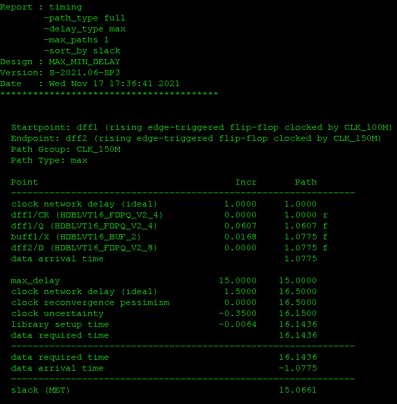 IMPL13.异步路径上的Max Delay分析 - 知乎