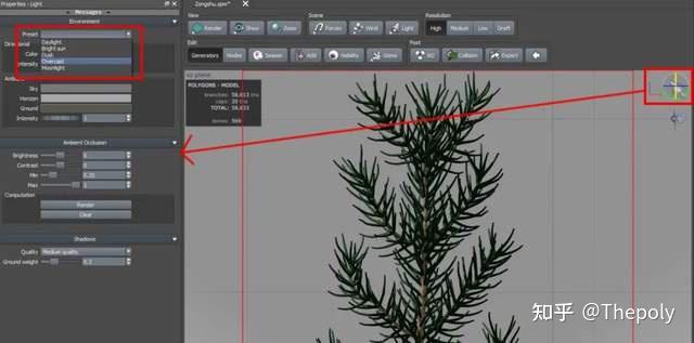 SpeedTree Cinema v8.4丨第六章 第二节 用Speed Tree制作贴图 - 知乎
