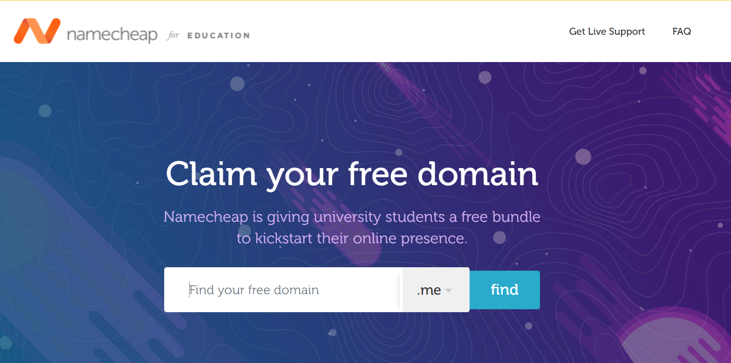 Github学生包——Namecheap一年免费 .me 域名 - 知乎