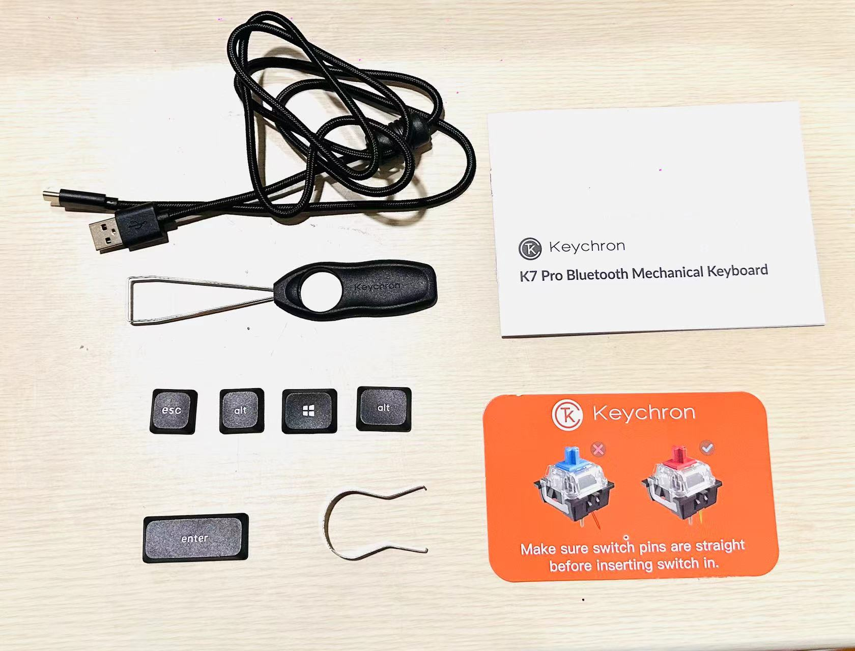 Keychron K7 Pro 轻薄矮轴机械键盘开箱体验 - 知乎