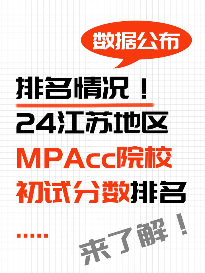 公示！2024江苏地区MPAcc院校初试分数情况在线统计 - 知乎
