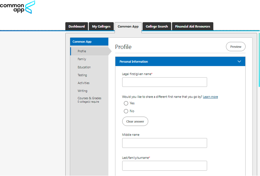 2022-2023申请季Common App超详细填写指南！ - 知乎