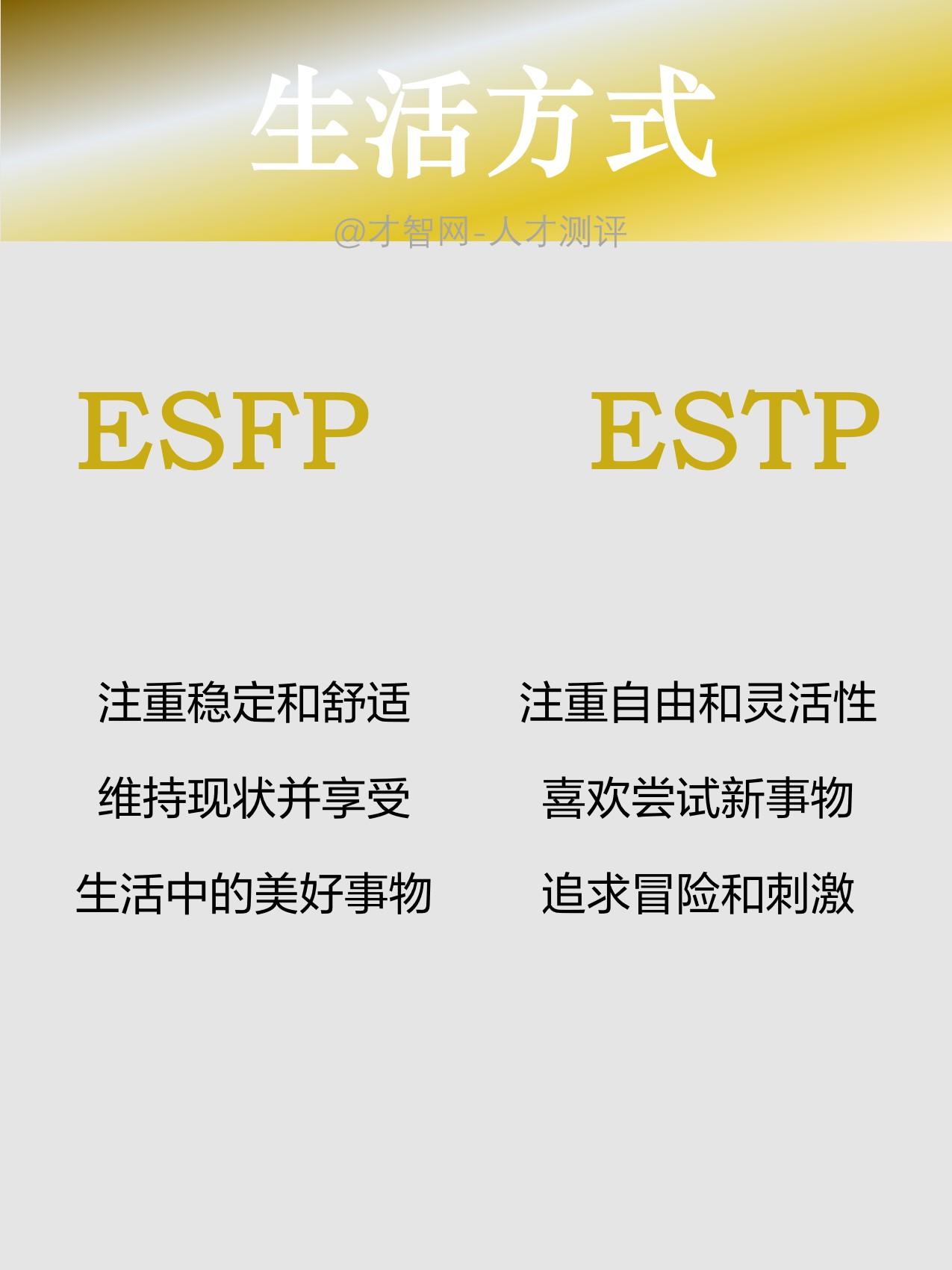 ESFP和ESTP有哪些区别？如何快速区分？ - 知乎