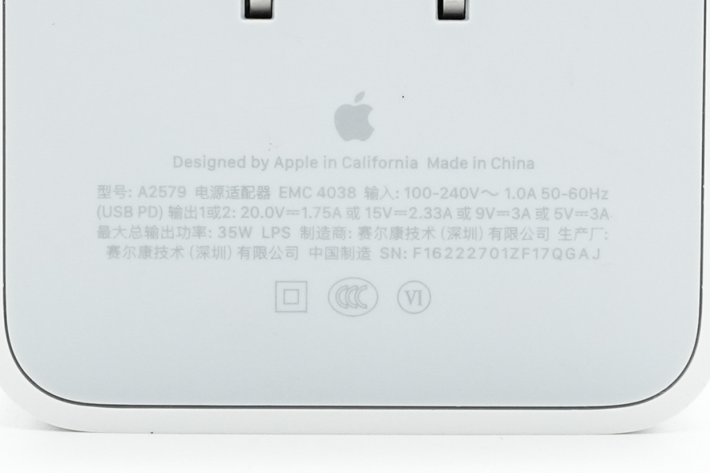 拆解报告：Apple苹果原装35W双C口快充充电器A2579 - 知乎