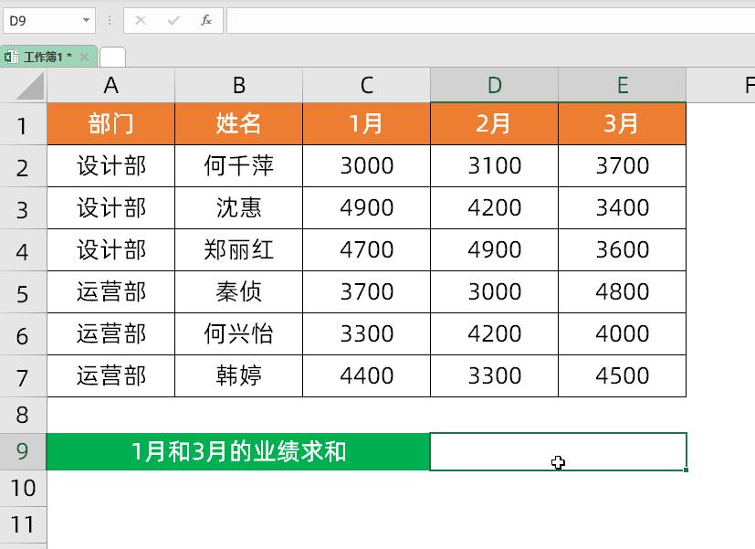 Excel新手必备：SUM函数常见的5种用法 - 知乎