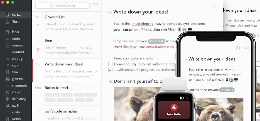 效率工具系列：Markdown笔记软件Bear 2.0，能再续辉煌吗？ - 知乎