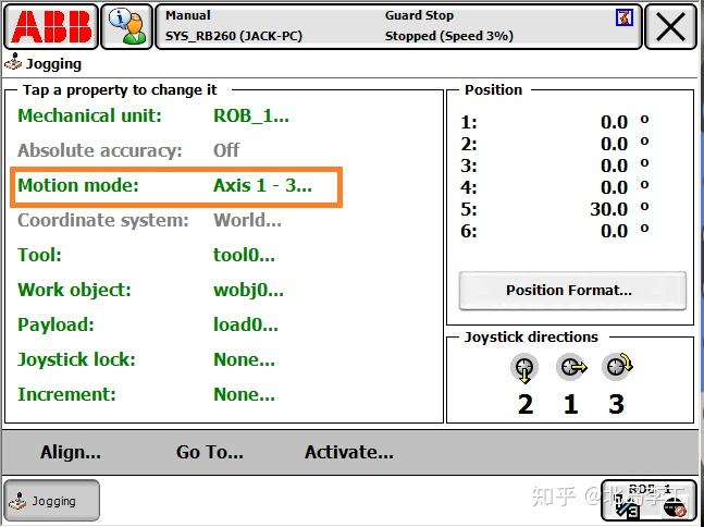 怎样控制ABB机器人进行单轴运动？ - 知乎