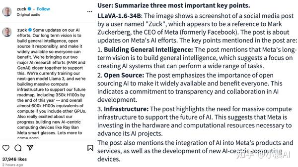 LLaVA-1.6：超越SOTA性能的强大语言模型 - 知乎