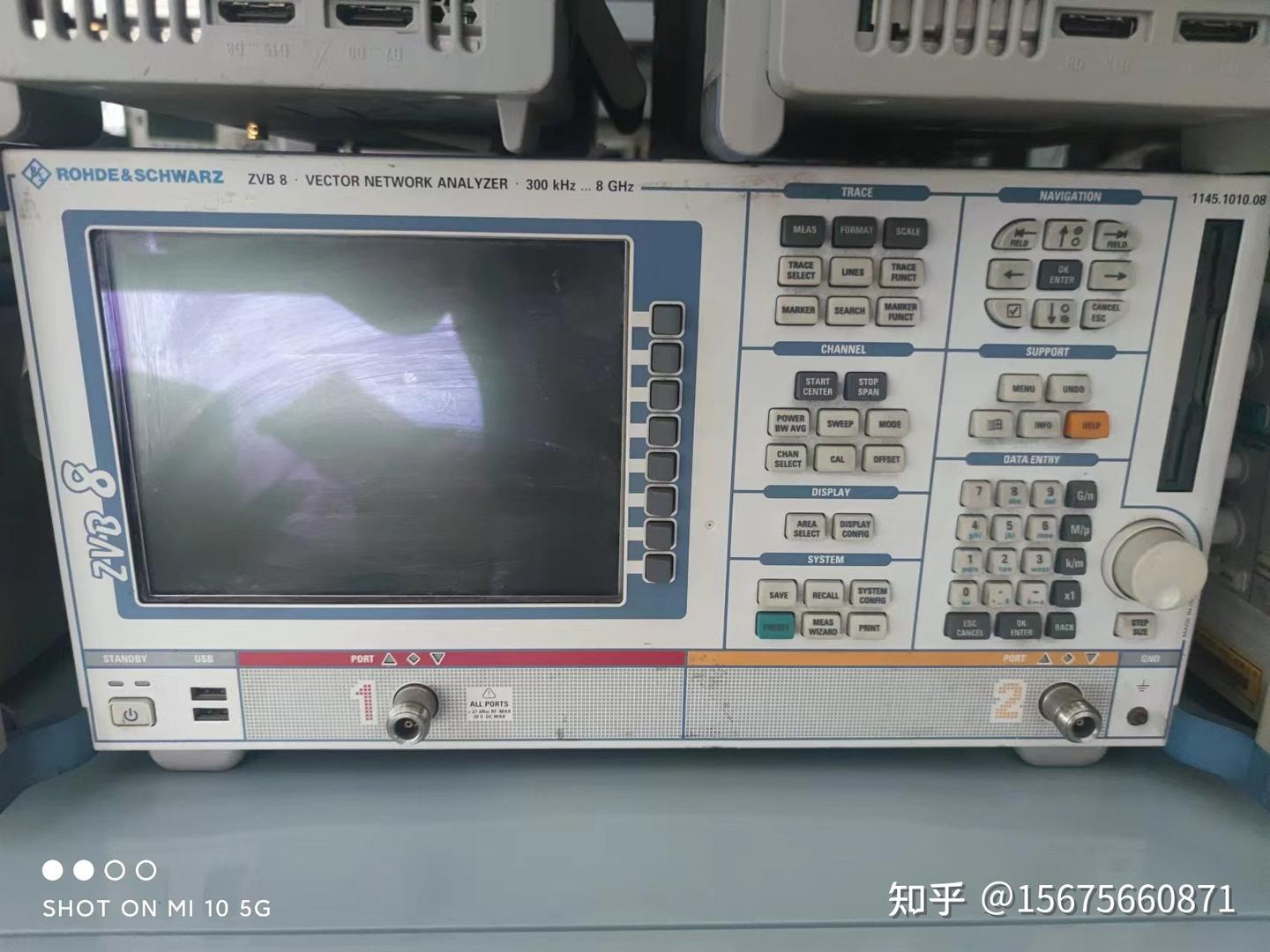 R&S罗德与施瓦茨ZVB8矢量网络分析仪 - 知乎