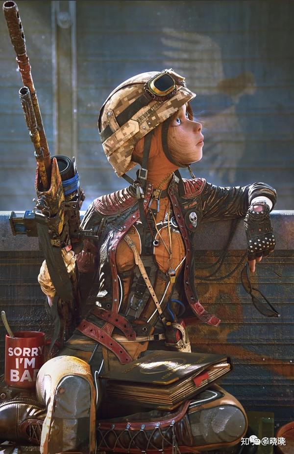 废土风插画设计教材 - 知乎