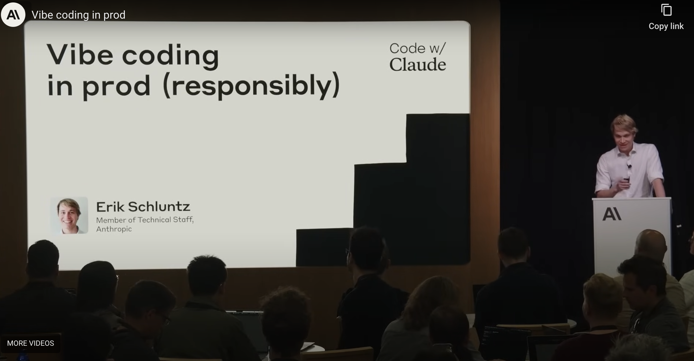 Anthropic 官方演讲：Vibe Coding 如何用到线上正式项目中 - 知乎