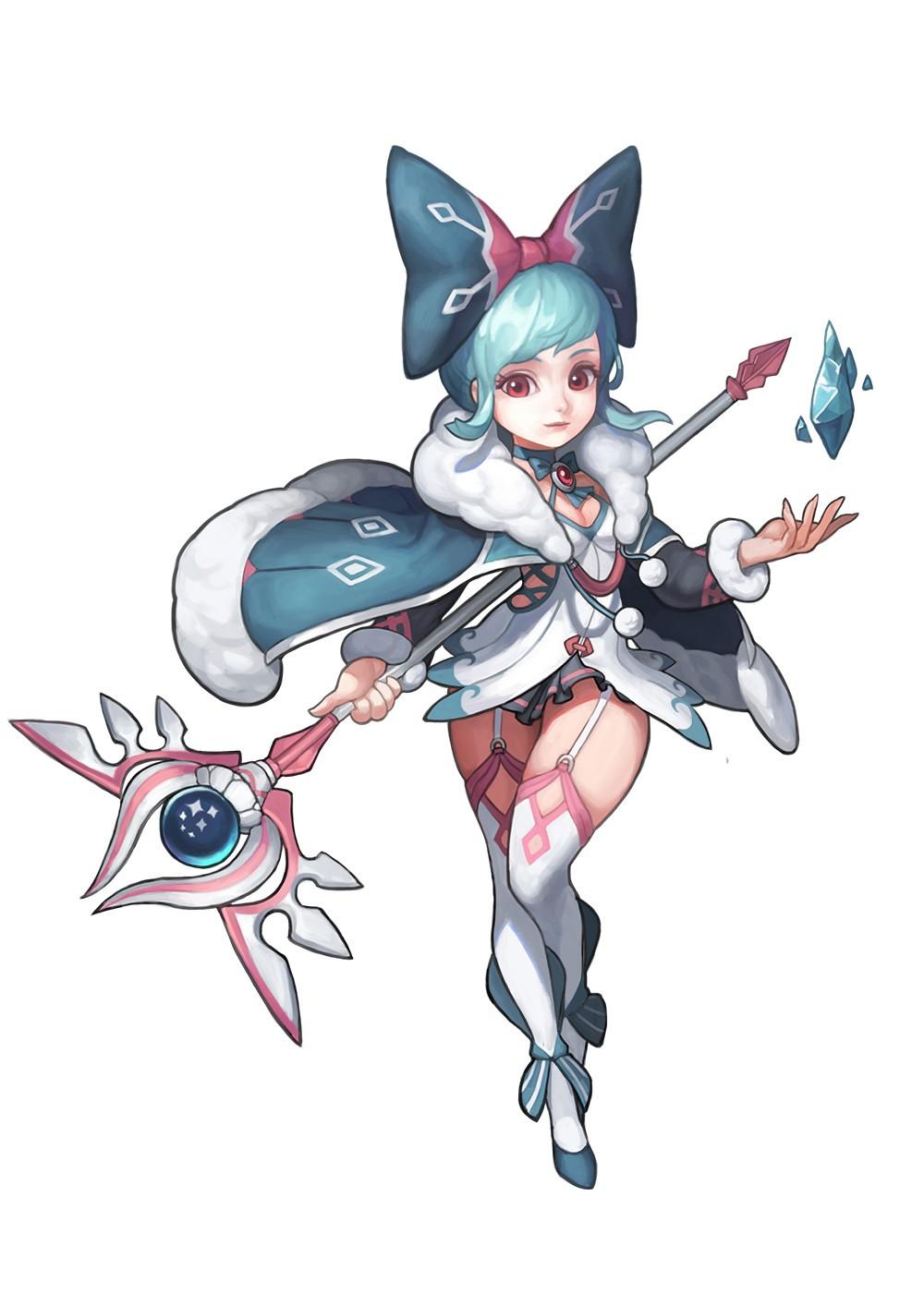 【元素推荐】韩国画师Cotta -作品欣赏130p 韩风角色 美女 - 知乎