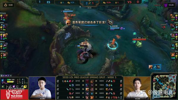 eStar横扫V5，重新回到LPL积分榜首 - 知乎
