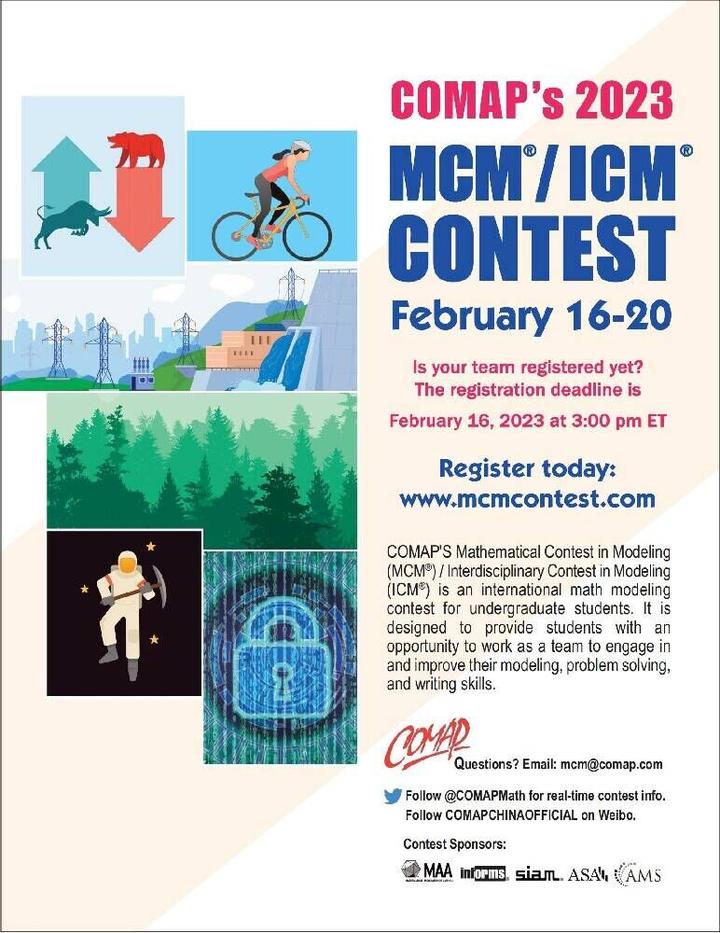 2023 年（MCM/ICM）美国大学生数学建模竞赛参赛规则及注意事项 - 知乎