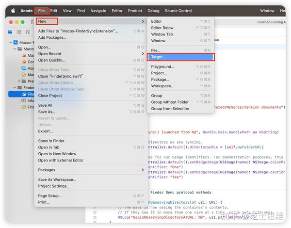 Macos开发：Finder Sync扩展的基本使用 - 知乎