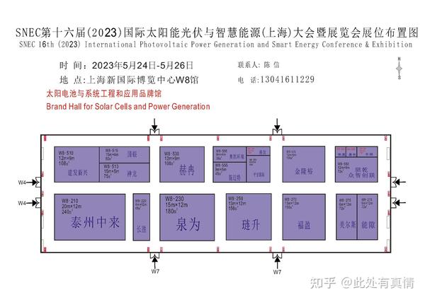 上海SNEC光伏展会展馆分布图已出 - 知乎