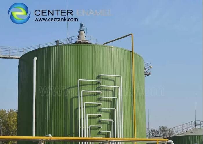 Customized Dark Green Bolted Steel Tanks For Waste Water Storage - 知乎