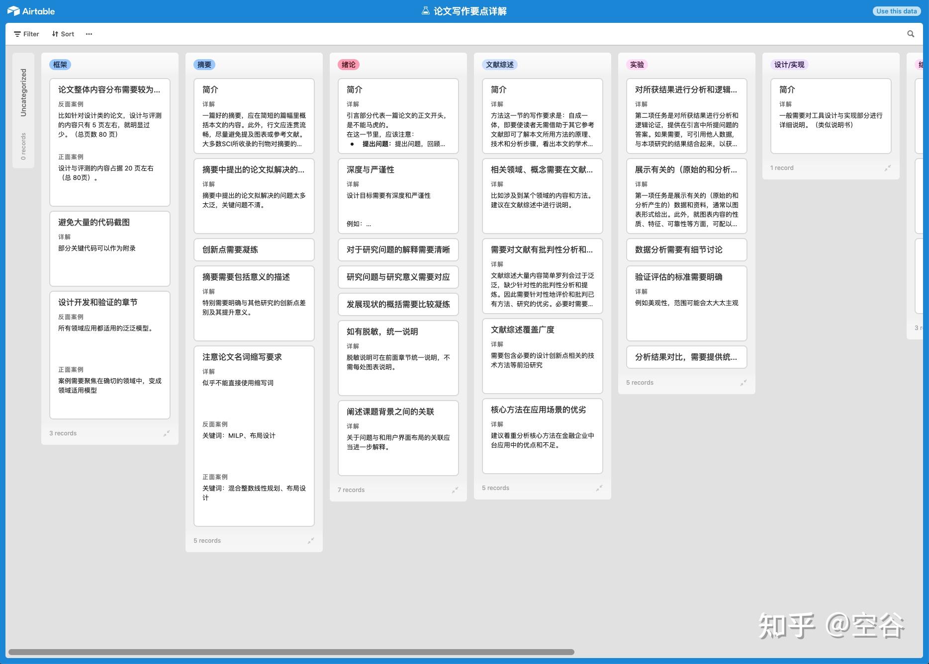 如何使用 AirTable 搭建科研学术知识库 - 知乎