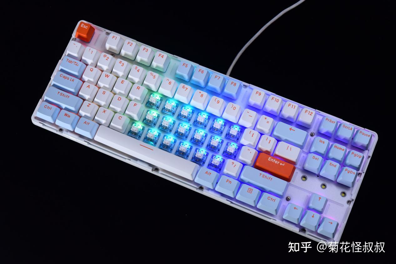 gasket结构也能升级？达尔优A87pro机械键盘拆解 - 知乎