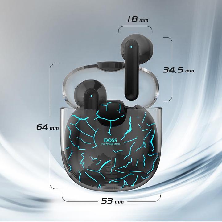 【小杨哥专属】DOSS蓝牙耳机真无线电竞低延迟高端降噪透明男女款 - 知乎