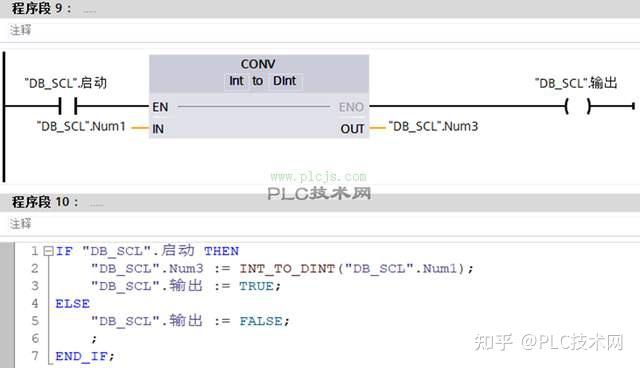 [西门子PLC] 5个梯形图与SCL指令对比，助你快速入门编程 - 知乎