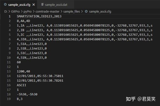 qt实战技巧-数据可视化之COMTRATE格式解析（一） - 知乎