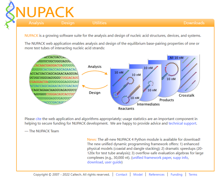 NUPACK网页版使用指南 - 知乎