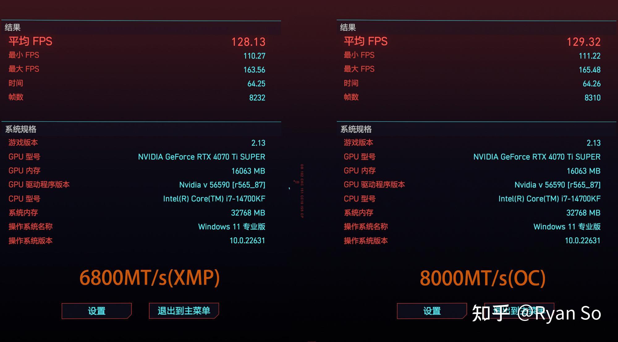 光威神武32GB DDR5 6800内存条评测：高频低时序，不挑平台兼容性强