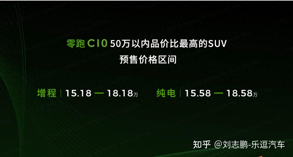 零跑C10预售15.18万起，理想L7会受到冲击吗？ - 知乎