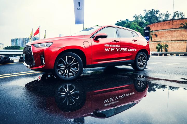 豪华初显与宝马X1争辉，试驾WEY首款新能源车P8 - 知乎
