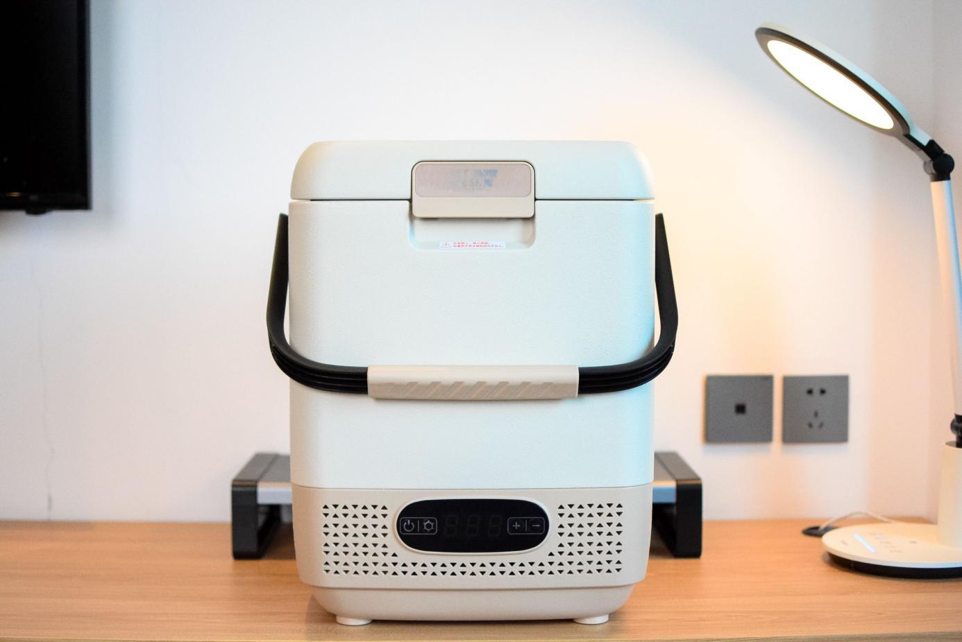 超前国际品牌车载冰箱不足千元？12L大容量+高颜值+极速降温：杜邦车载冰箱