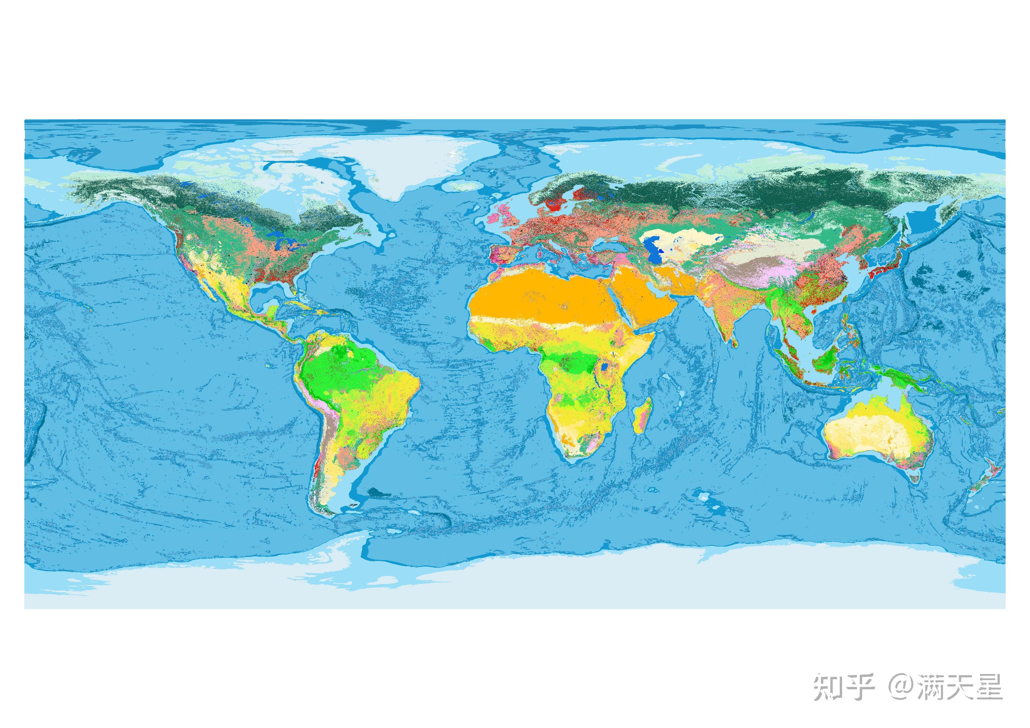 GEE：2015-2019年生境类型的全球地图数据集 - 知乎