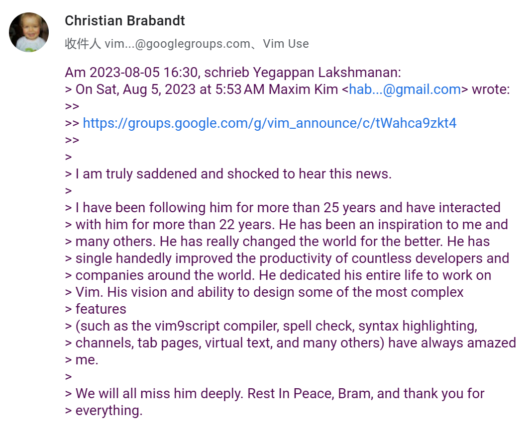时隔一年半，Vim 9.1 发布！谨献给「Vim 之父」Bram Moolenaar - 知乎