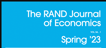 The Rand Journal of Economics 2023年第1期 - 知乎