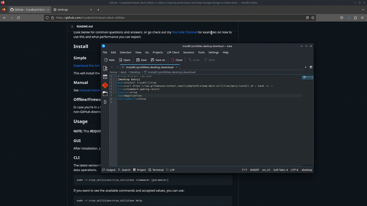 没有科学上网如何在Steam Deck上安装CryoUtilities 2.0 - 知乎