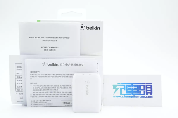 拆解报告：belkin贝尔金65W双USB-C口氮化镓充电器WCH013yz - 知乎