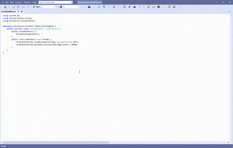 用DevExpress WinForms Docking库，轻松创建类Visual Studio窗口界面！ - 知乎