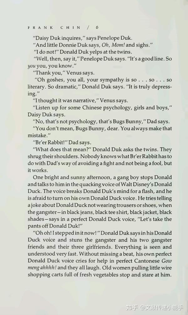 赵健秀,唐老鸭,英文版,Donald Duk ： a novel by Chin, Frank - 知乎