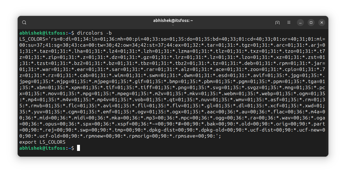 ls 命令输出的颜色：它们意味着什么？ | Linux 中国 - 知乎