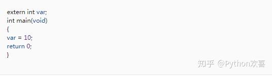 一分钟了解完C语言中的“ extern”关键字 - 知乎