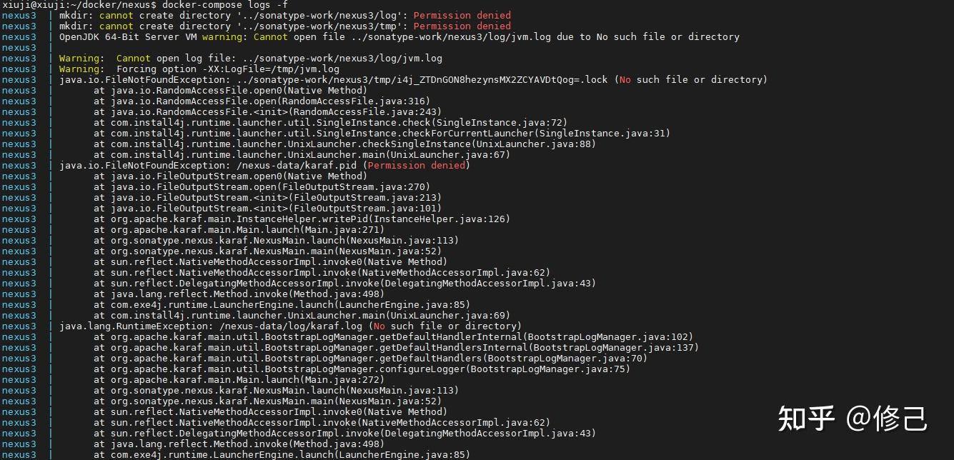 使用 Docker Compose 部署 Nexus 仓库及使用 知乎