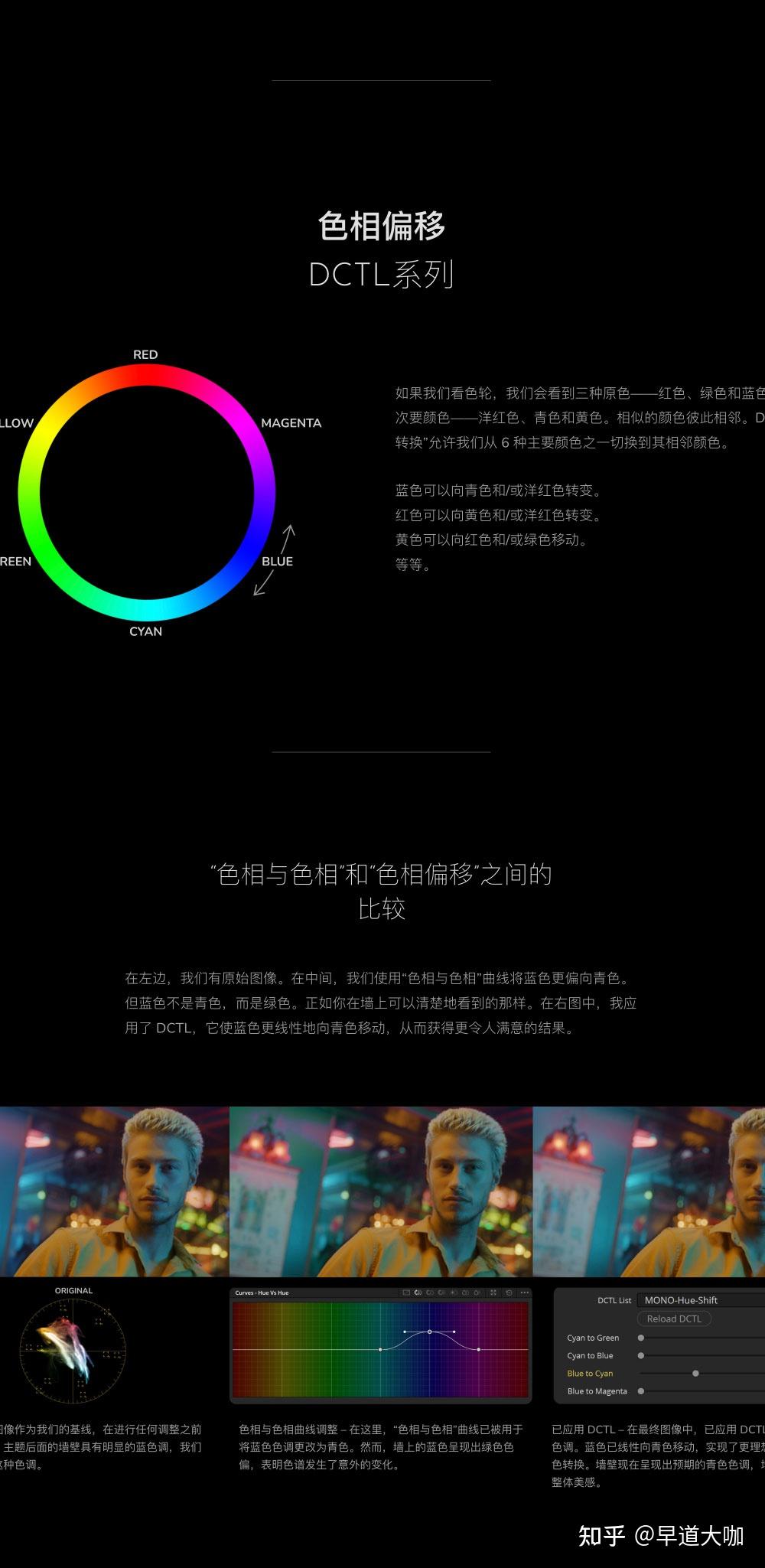 Mononodes - Color Shift DCTLS v3 for Davinci Resolve 达芬奇电影质感视频调色插件DCTL ...