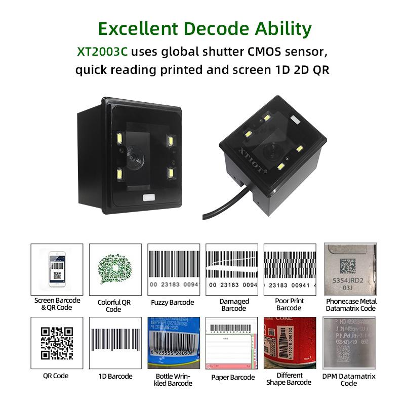 Workstation Barcode Scanner Module XT2003C - 知乎