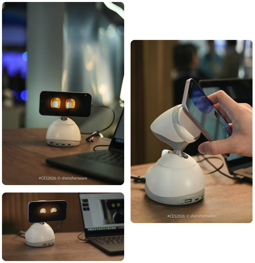 把具身 AI 养在桌面上：LOONA Deskmate 如何用刚需接住大模型的地气？| CES2026 - 知乎