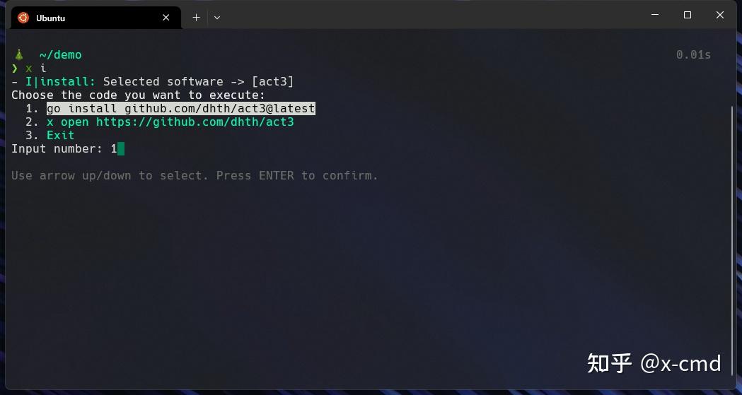 📥 x-cmd install | act3 - GitHub Actions 结果一览，告别繁琐，效率倍增！ - 知乎
