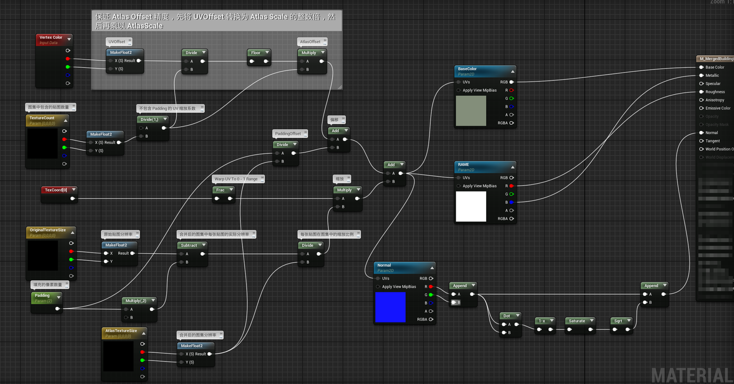 UE4 StaticMesh模型材质合并 - 知乎