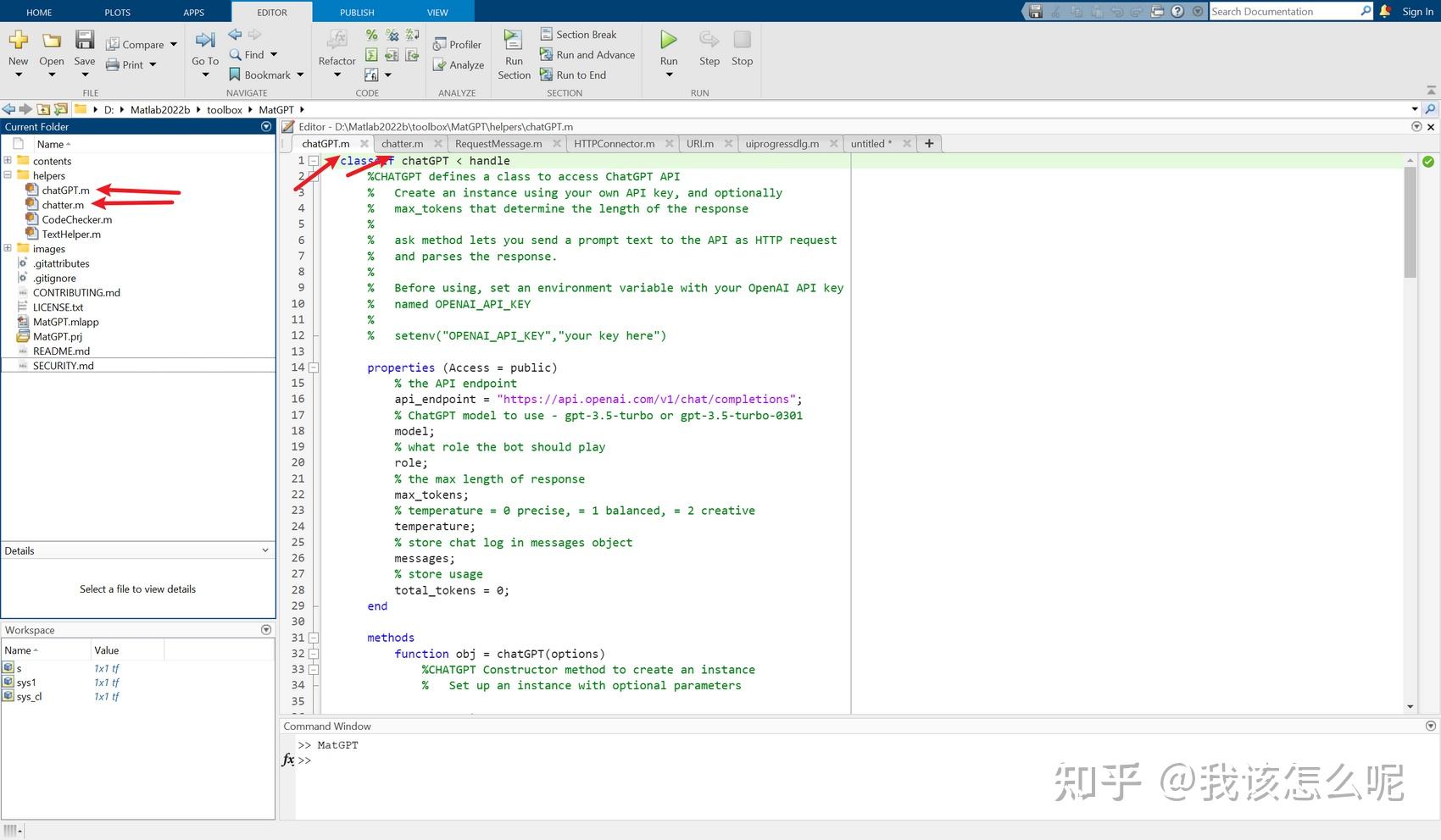 本科生写MATLAB作业神器：官方出品的MATLAB+ChatGPT=MatGPT!（已调试源码，适合国内同学使用） - 知乎