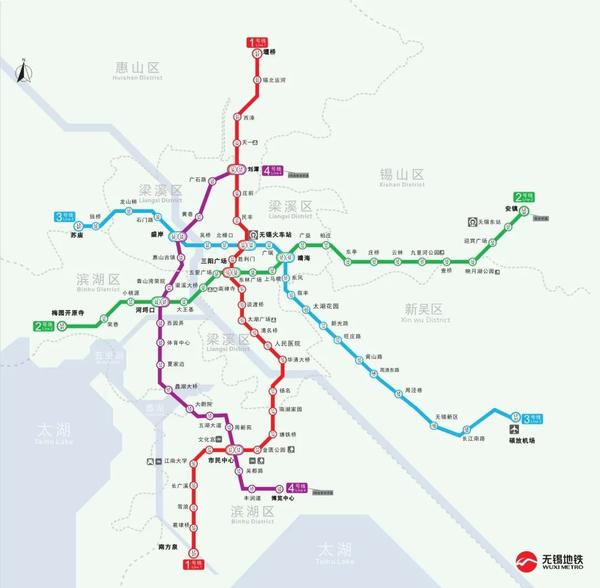无锡地铁1号线全程线路图 知乎