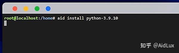 AidLux上Xfce4和Python的安装 - 知乎